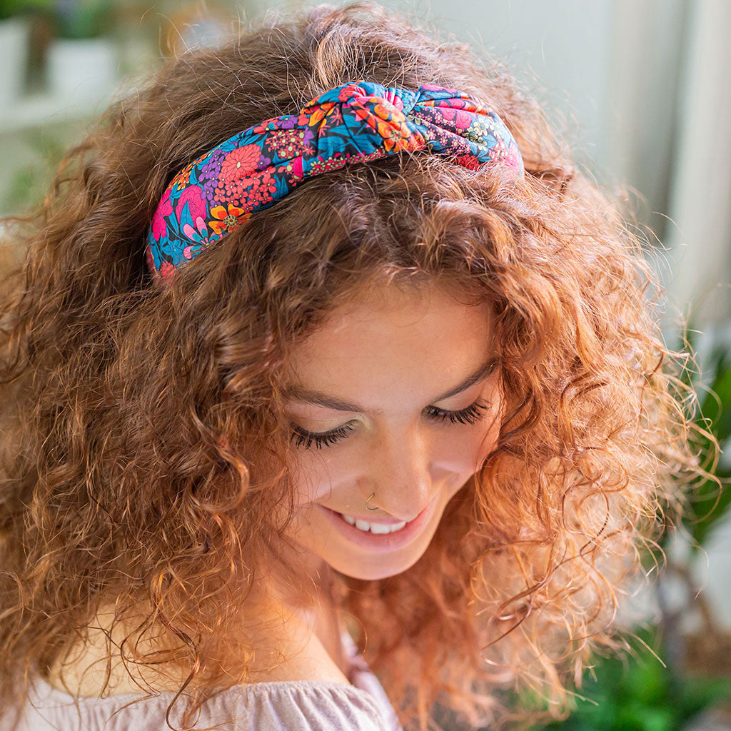 Women's Headbands | Liberty London Print Knot Headbands | Holme & Moss