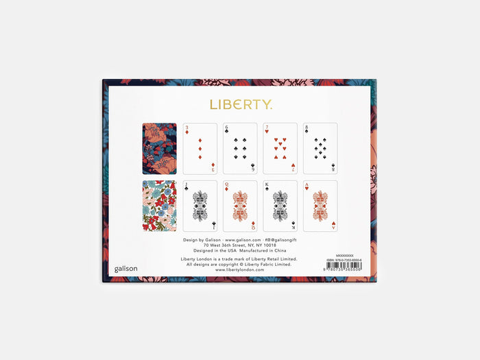 Liberty Floral Playing Card Set | Pack of 2 | Gift Idea | Holme & Moss