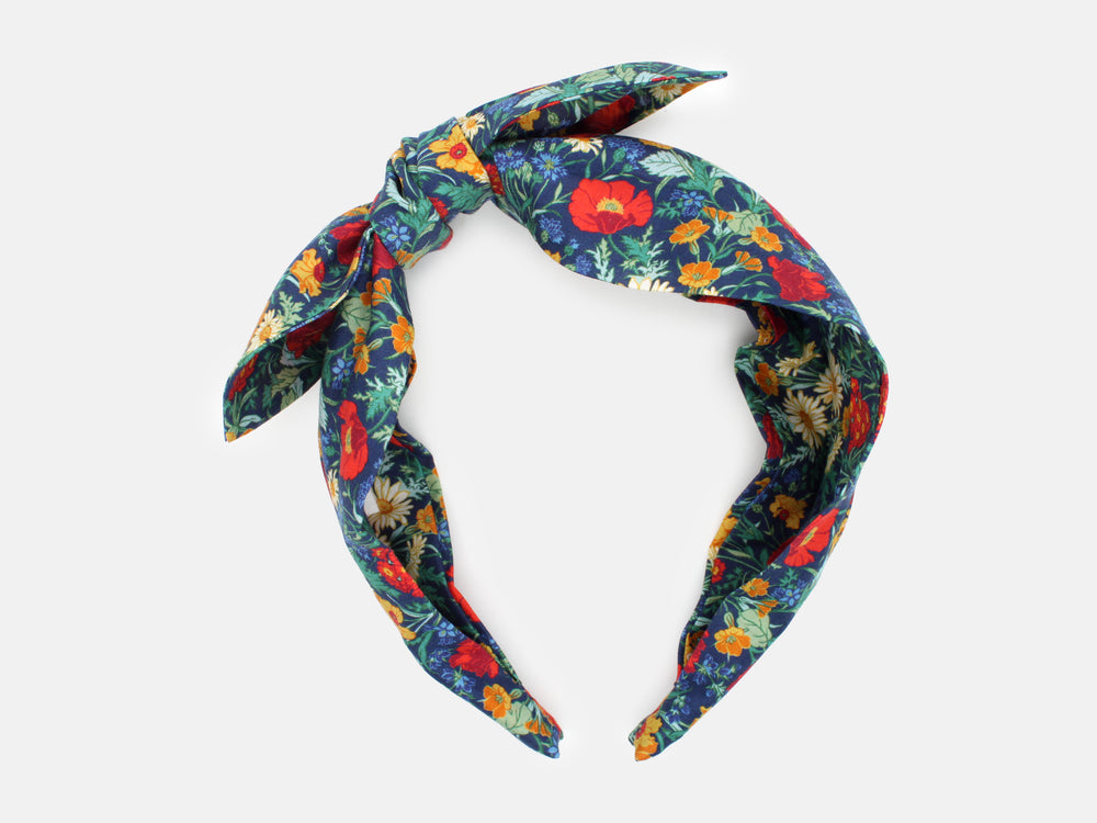 Women's Side Bow Headband - Liberty Florence May A | Holme & Moss