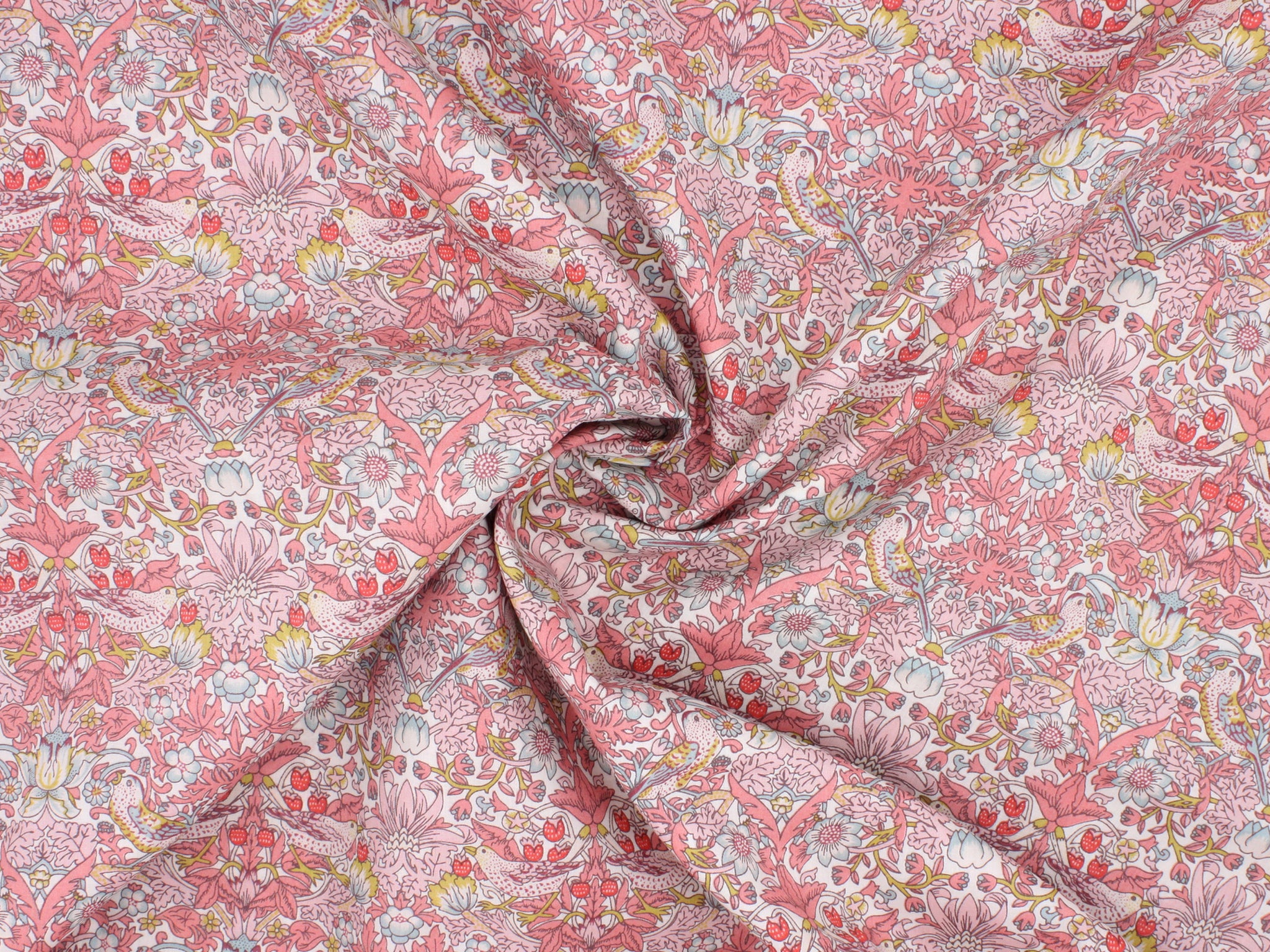Liberty Fabrics - Strawberry Thief C Tana Lawn™ Cotton | Holme & Moss